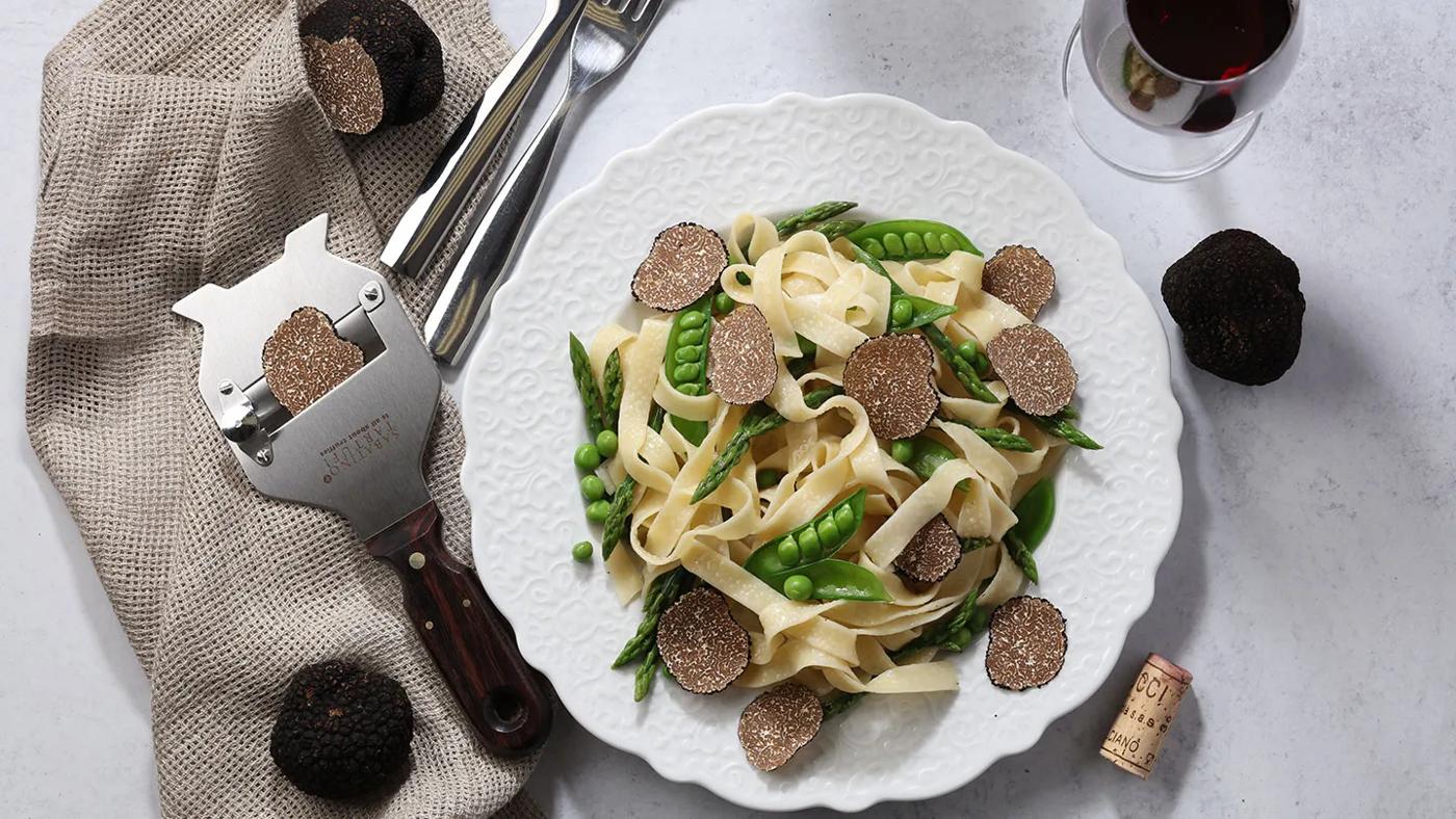 White & Burgundy Truffles Now Available